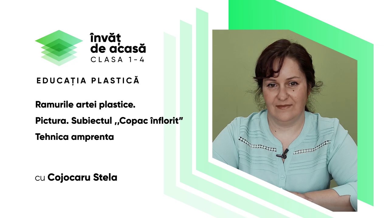 Educația plastică; cl.IV, Pictura. Subiectul ,,Copac înflorit”. Tehnica ...