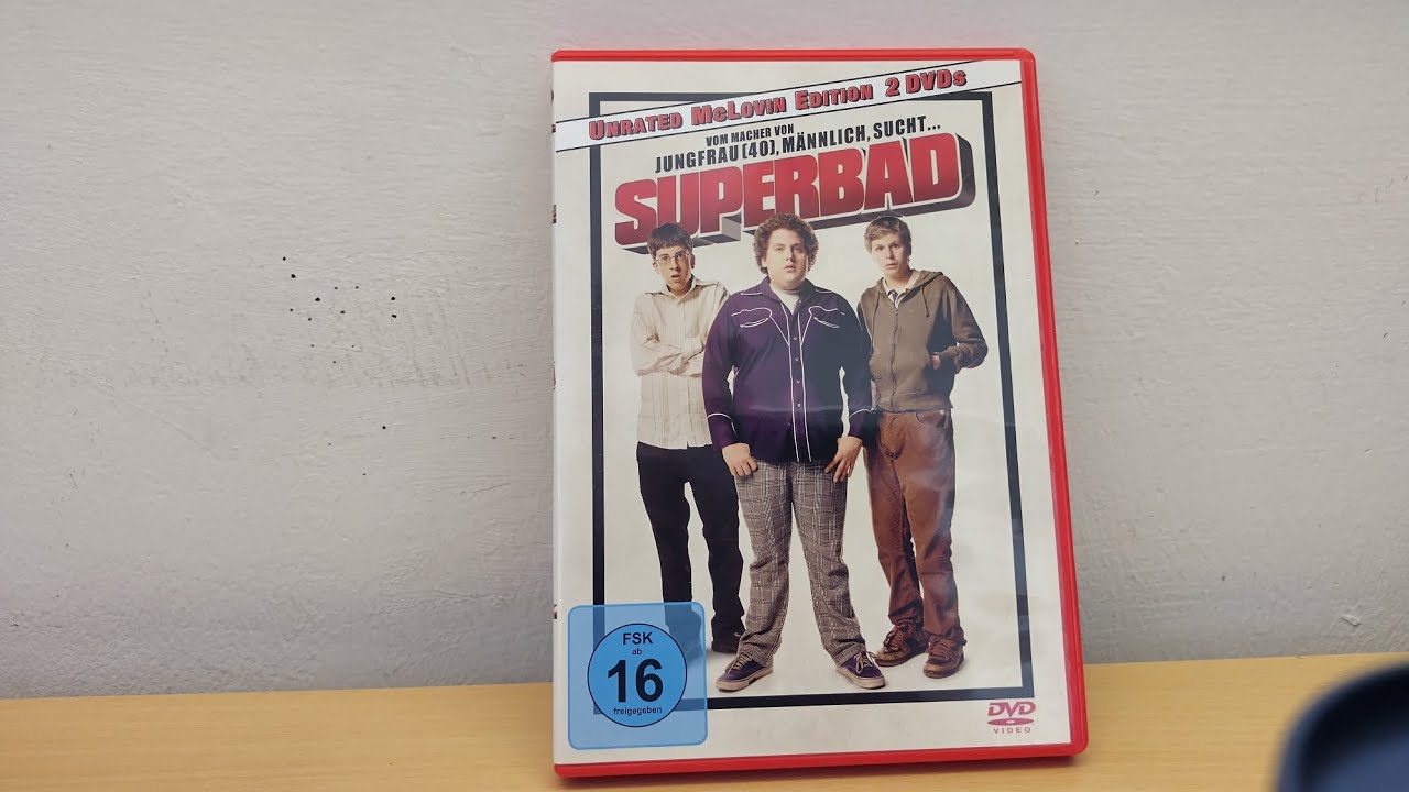 Superbad Unrated Mc Lovin Edition 2 DVDs Presentation - YouTube