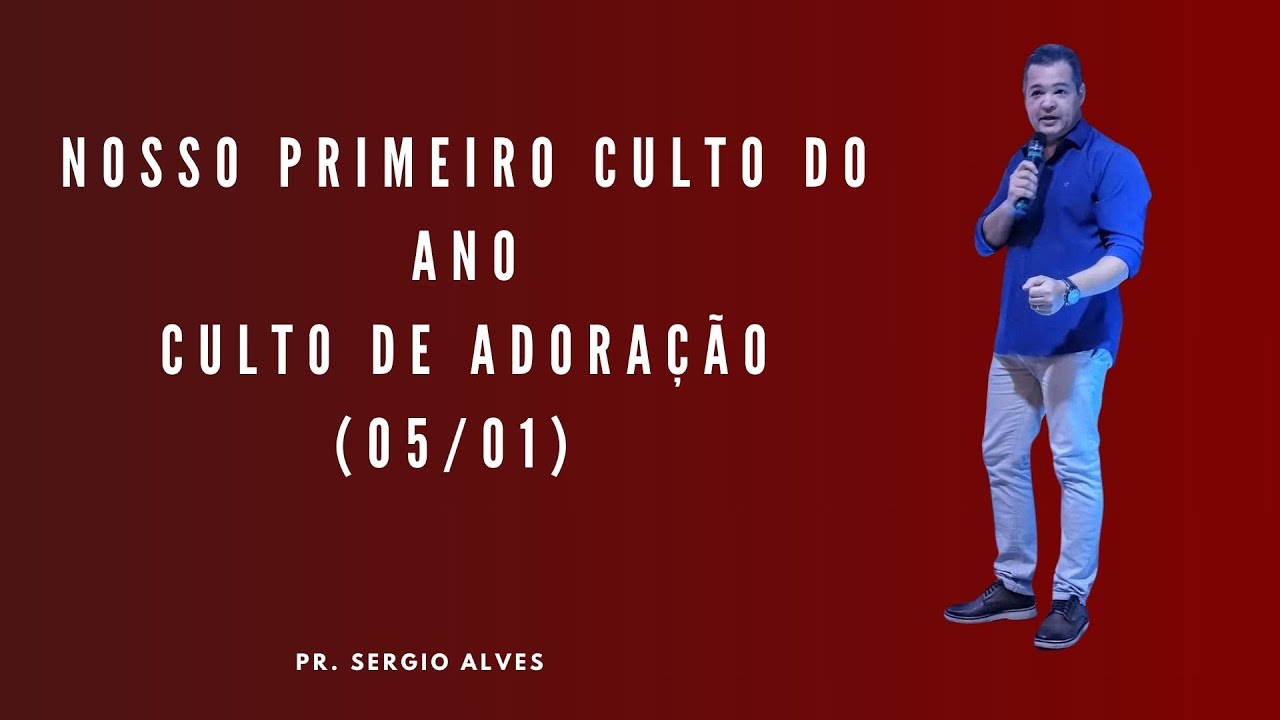Culto de Adoração 05/01/25 - Pr Sérgio Alves | Renovo Church ...