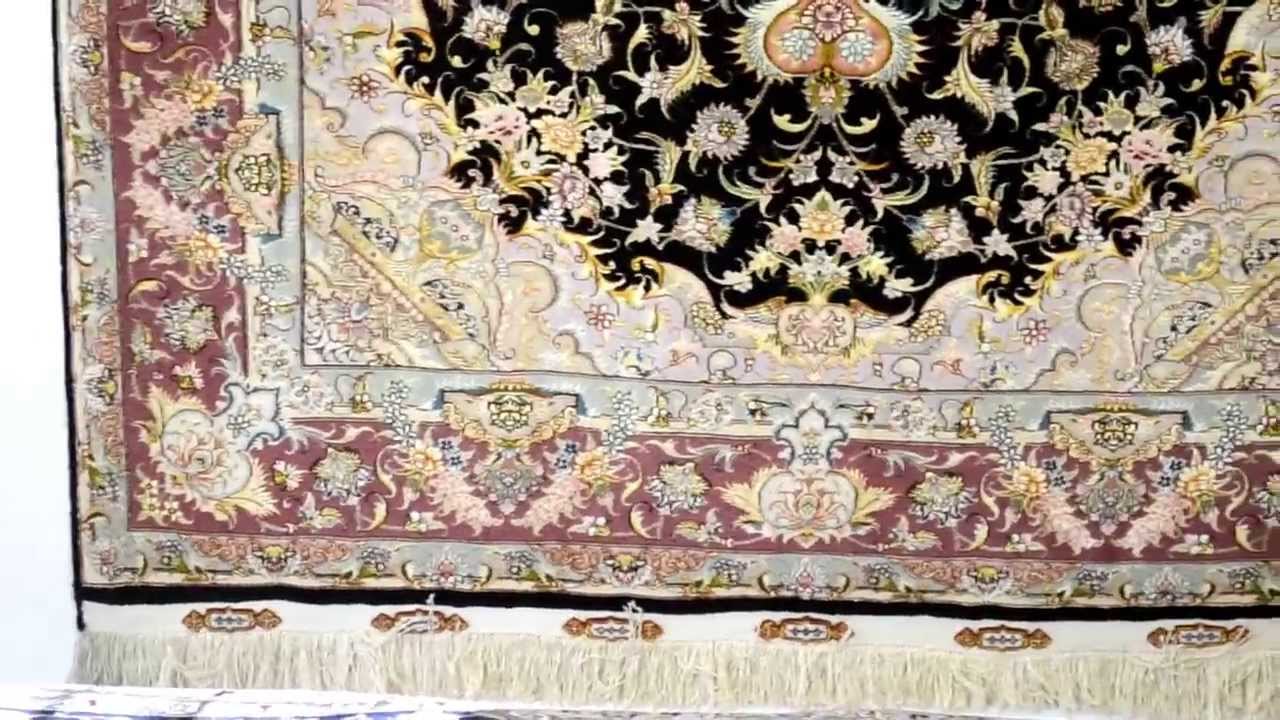 Persian Rug, Tabriz 70 Raj Gharebaghi Persian Silk Area Rug - فرش تبریز ...