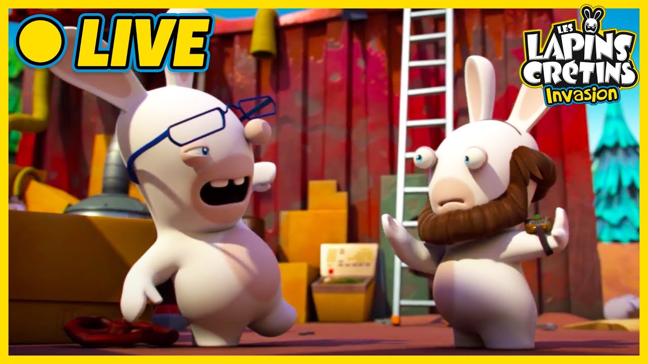 [🔴 LIVE ] LES LAPINS CRETINS INVASION 🐰 Dans La Peau d'un Crétin ...