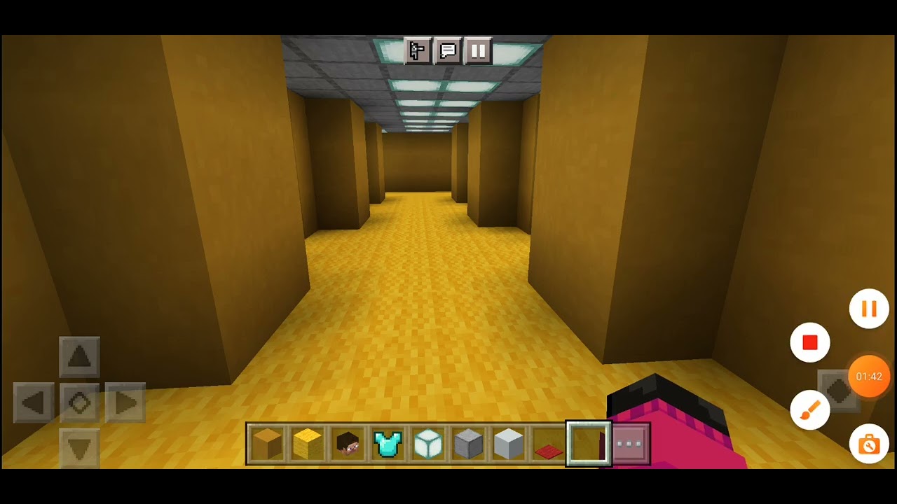 THE BACKROOMS PITFALLS IN MINECRAFT LEVEL 4 - YouTube