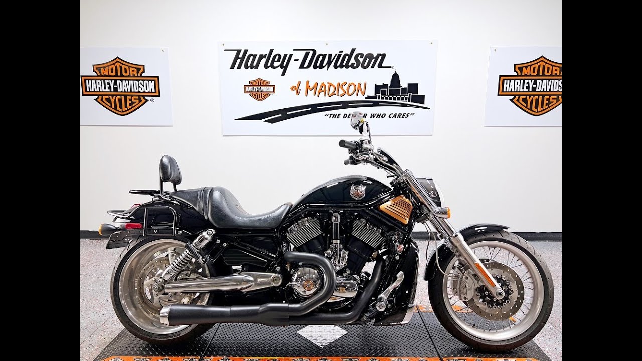2008 VRSCAW V-ROD 105TH ANNIVERSARY COPPER & BLACK 802744 - YouTube