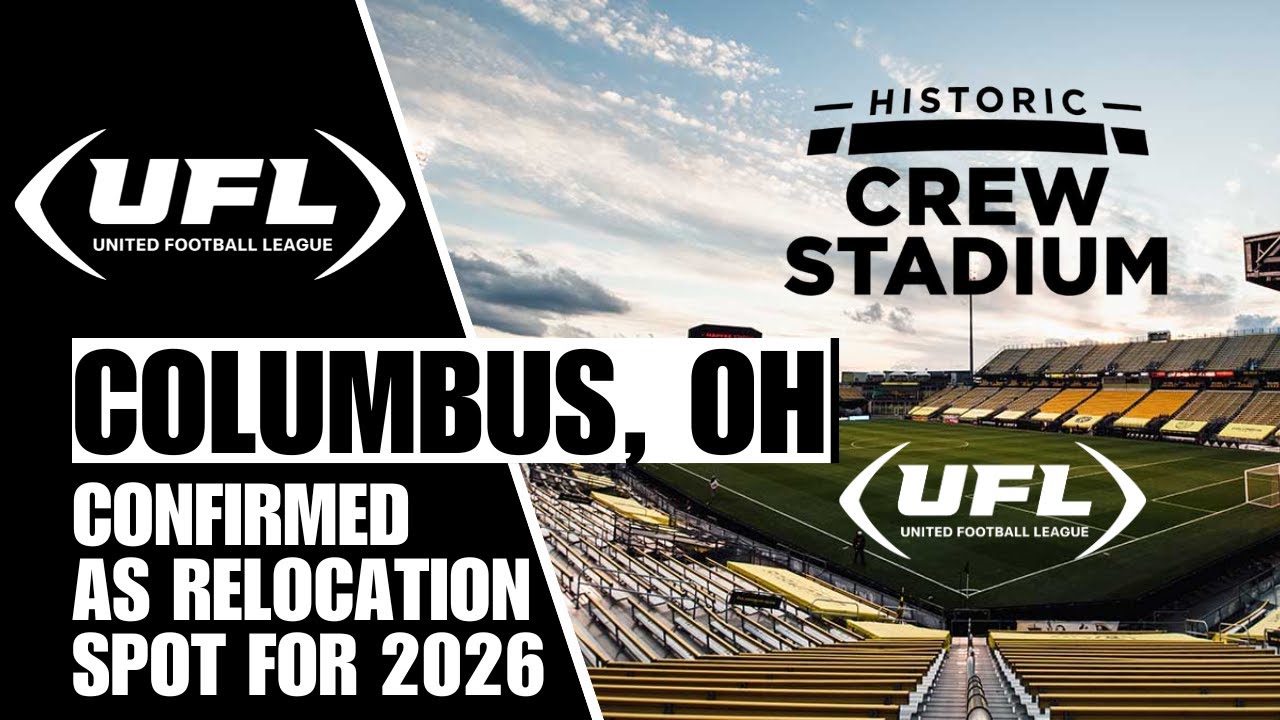 UFL Heading To Historic Crew Stadium In Columbus, OH Confirmed For The ...