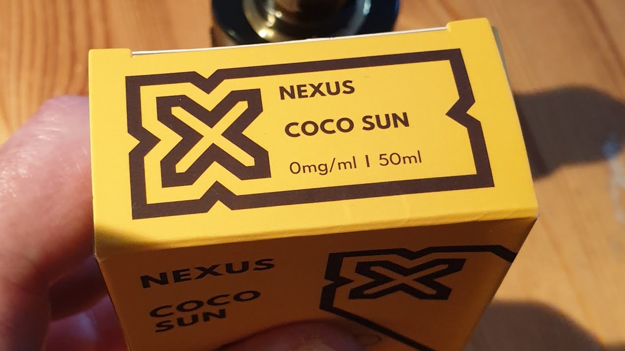 POD SALT, eliquid, NEXUS,COCO SUN - YouTube