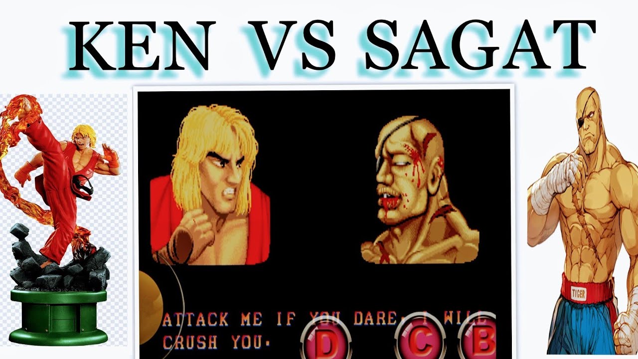 Ken vs Sagat Street fighter 2 - YouTube