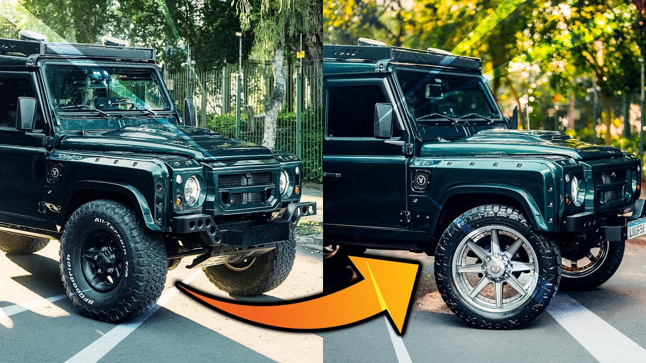 REFORMA DEFENDER EPISÓDIO 9 - RODAS HRE , INTERIOR E PINTURA PRONTOS ...