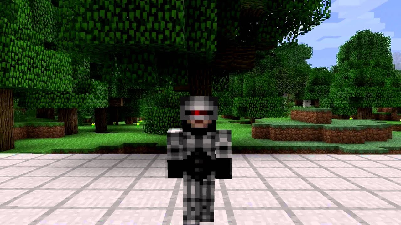 Robocop Minecraft Skin Spotlight - YouTube