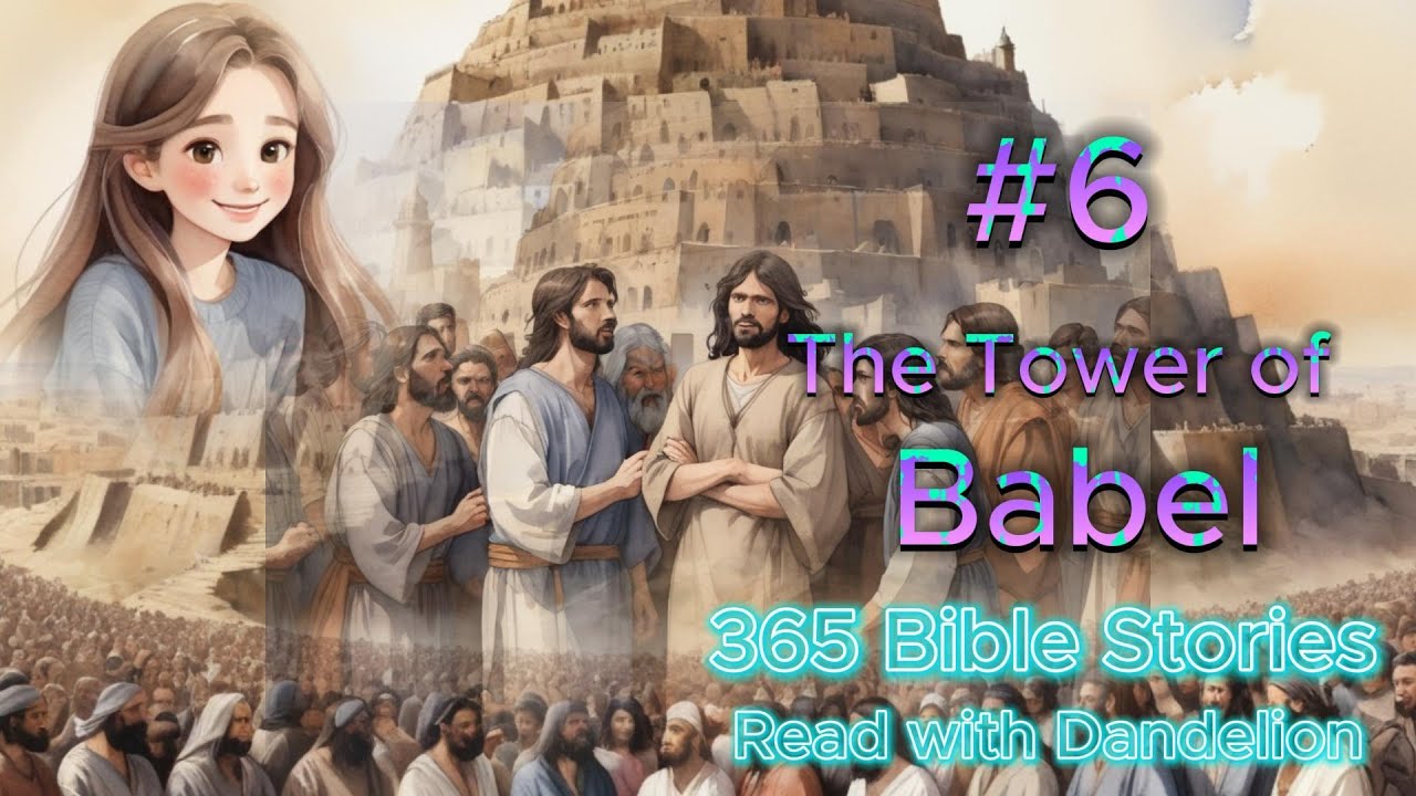 365 Bible Stories #6 | Tower of Babel | Kids Story | Sunday School ...