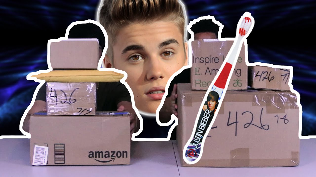 JUSTIN BIEBER TOOTHBRUSH (PO BOX UNBOXING #1) - YouTube