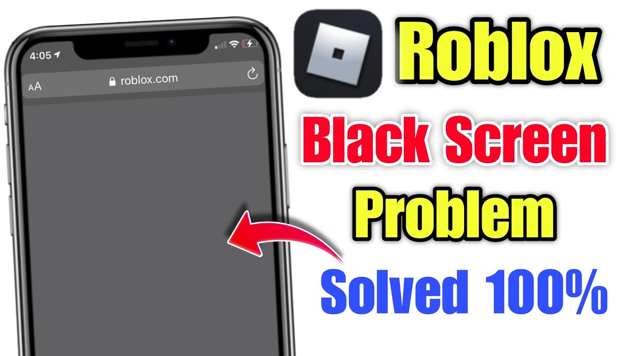 How to fix Roblox black screen problem 2025 | Roblox black screen ...