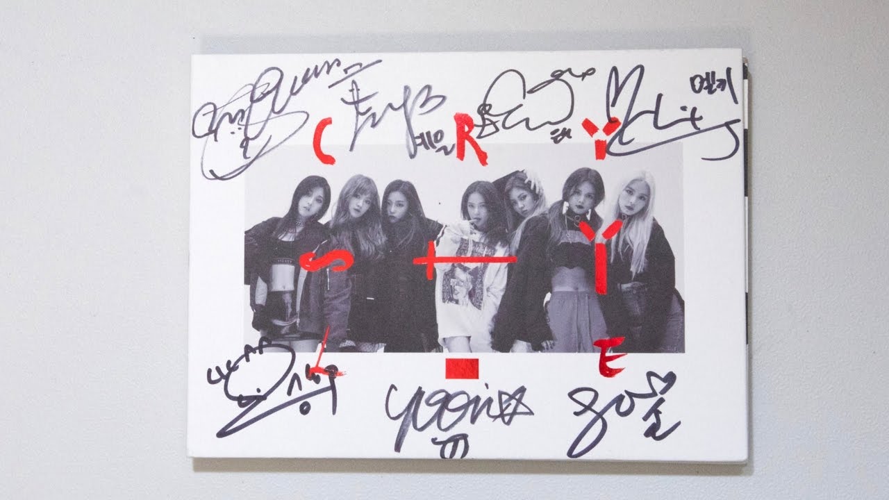 Unboxing | CLC Mini Album Vol. 5 - Crystyle (All Members Autographed ...
