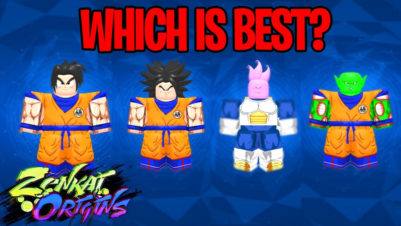 What RACE Should You Choose? | Zenkai Origins - YouTube