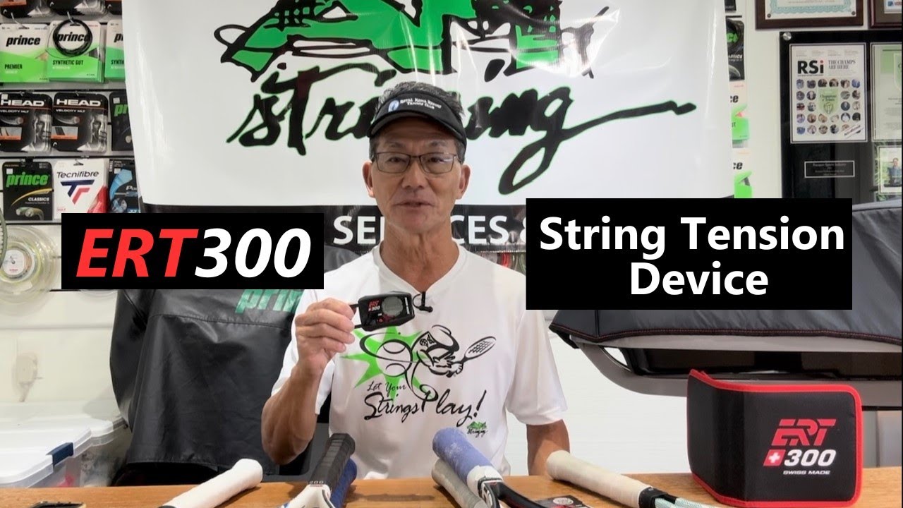 ERT300 String Tension Device | Actual Tension & Dynamic Tension - YouTube