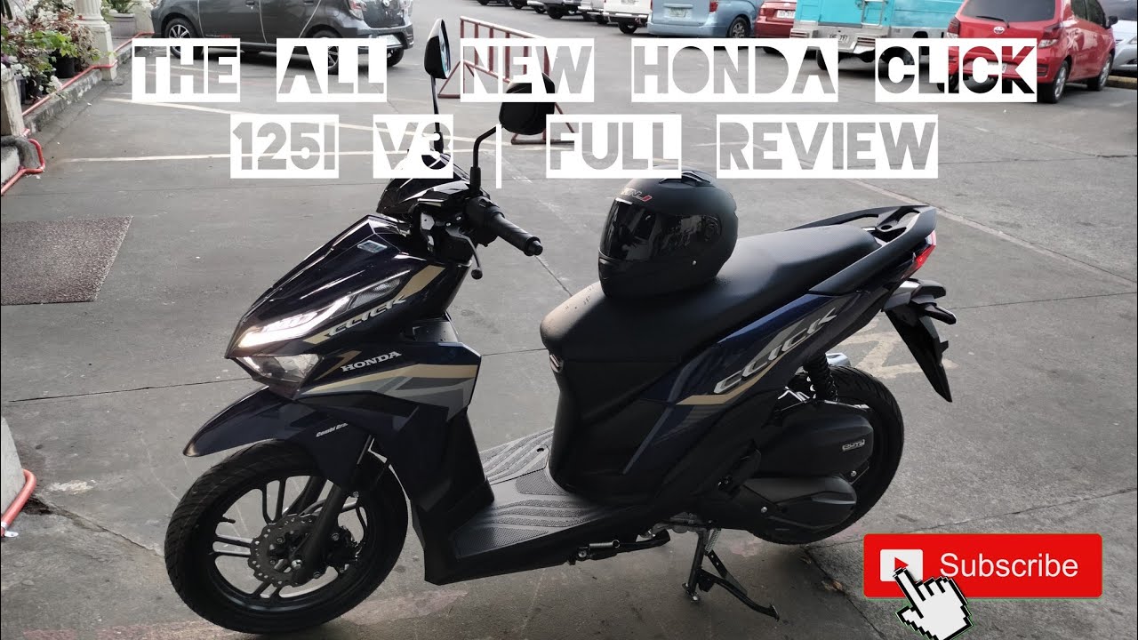 The All New Honda Click 125i Version 3 | Full Review - YouTube