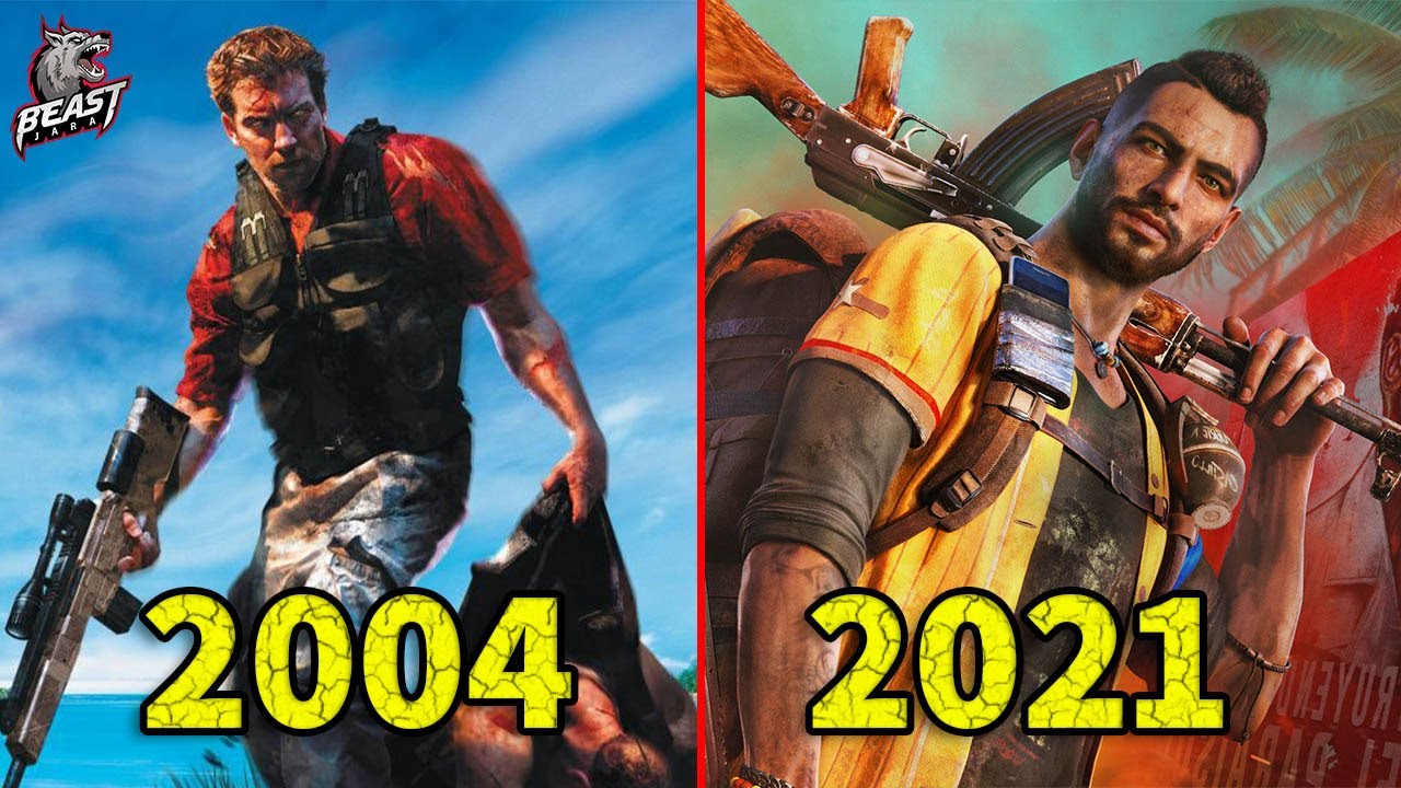 Far cry gameplay PlayStation evolution 2004-2021 - YouTube