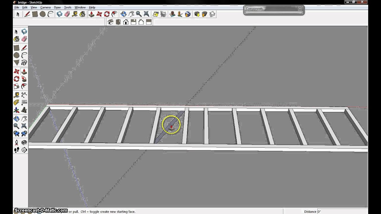 Balsa Bridge Roadbed.avi - YouTube