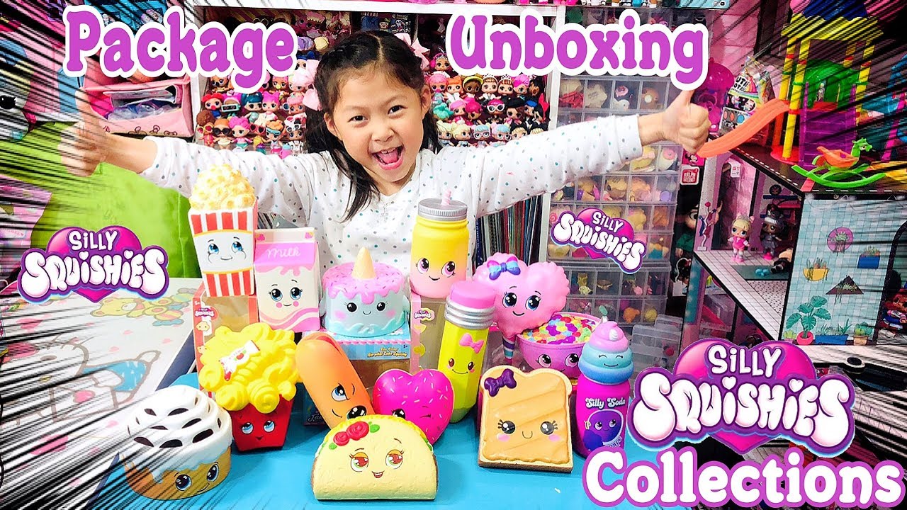 Unboxing Silly Squishies Package | Our Silly Squishies Collections ...