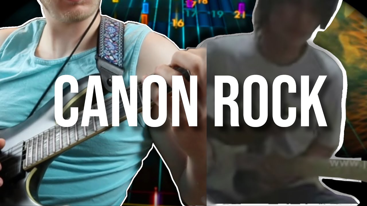 Canon Rock after 3 YEARS OF GUITAR - YouTube