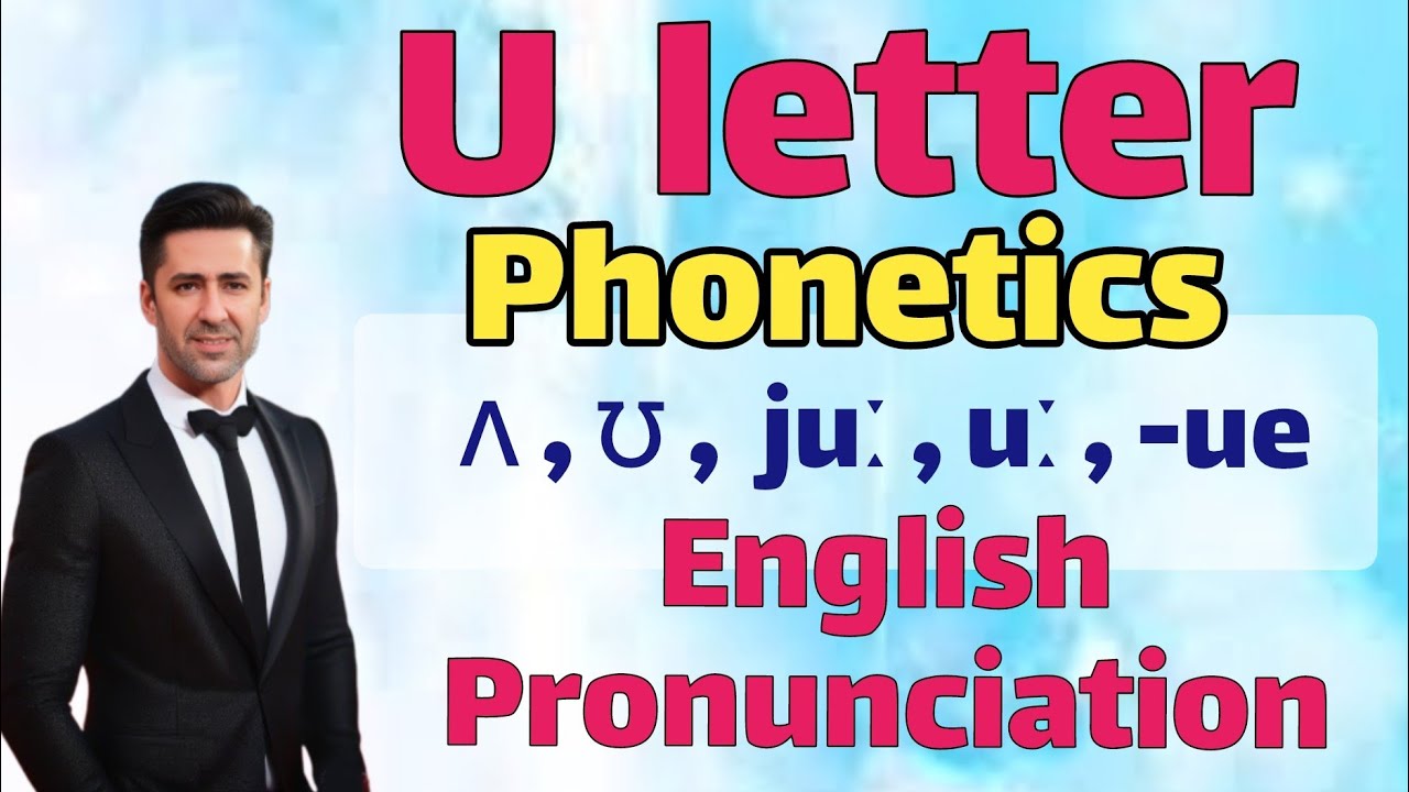 U letter phonetics | phonetics in English | phonetics of the letter u ...