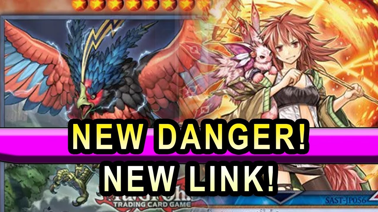 NEW Danger Card Danger ThunderBird Yugioh! + New Link Charmer Monster ...