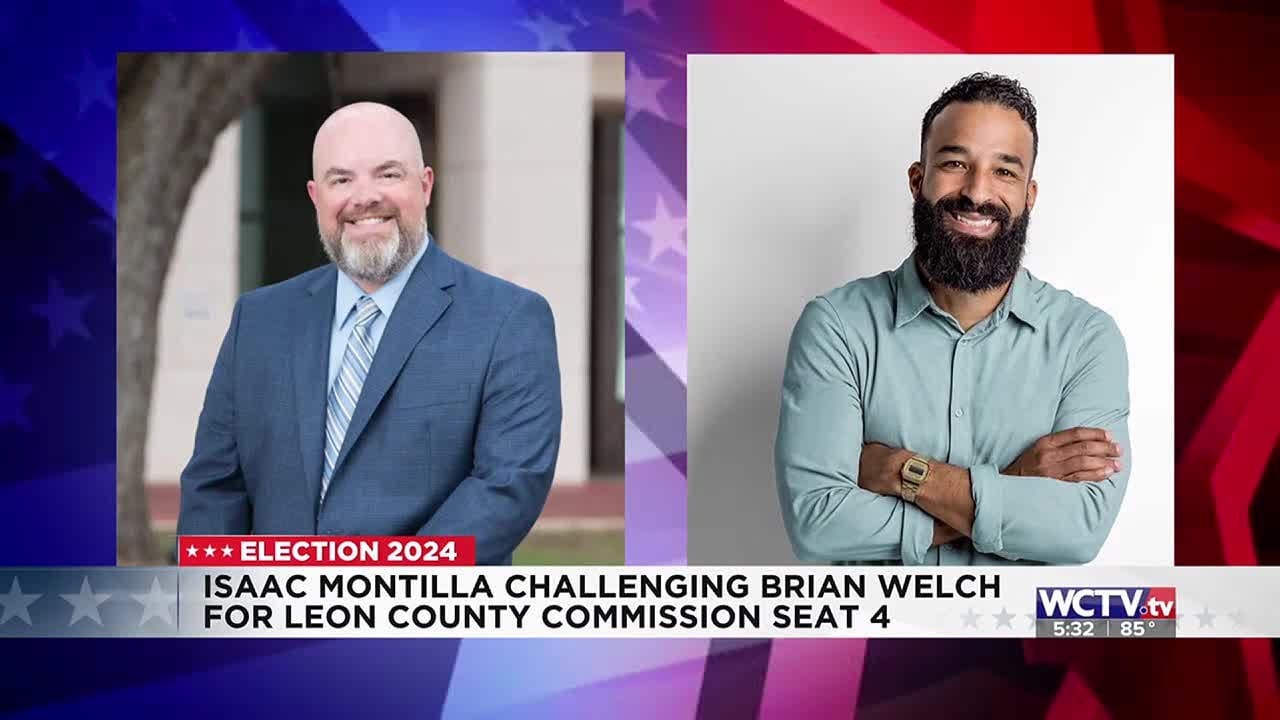 Isaac Montilla challenging Brian Welch for Leon County commission seat ...
