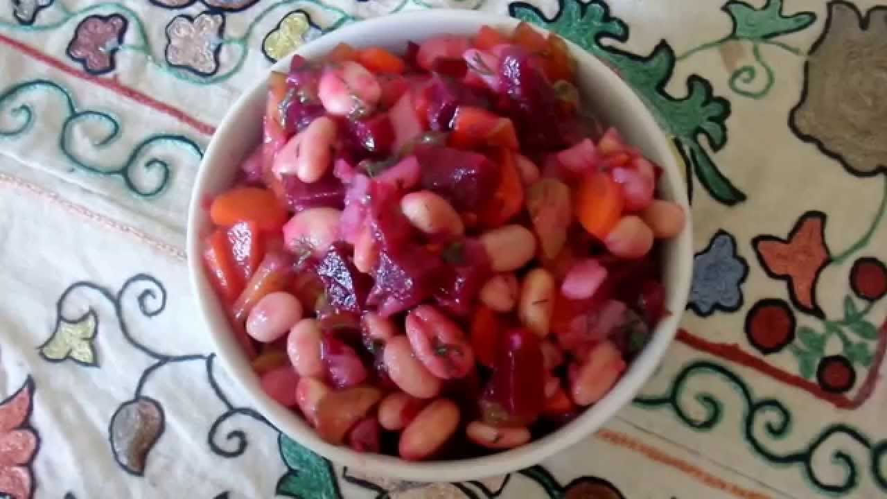 Vinegret (Винегрет) Vinegretas Beet Salad Recipe! - YouTube