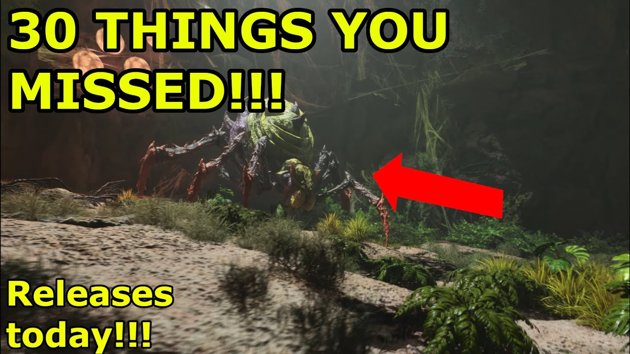 30 Things You Missed in The ASA Launch Trailer | Ark: Survival Ascended ...
