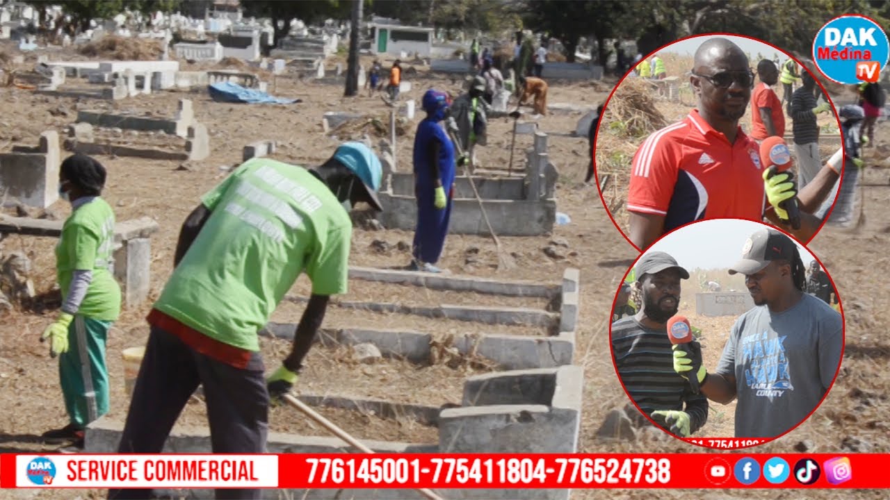 Set setal cimetière bétoir de Dakar:"Mbayoum armére rék moy promotion ...
