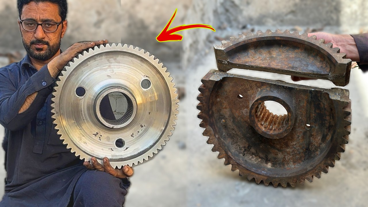 Precious Repairing Process of Broken Truck Gear Gerari Then Came up ...