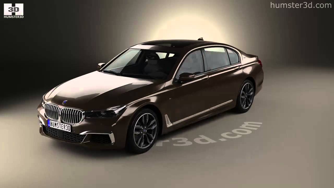 BMW M7 (G12) 2020 3D model by 3DModels.org - YouTube