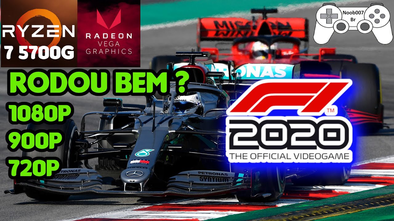 RYZEN 7 5700G | BENCHMARK | FORMULA 1 2020 | VEGA 8 OVERCLOCK | 16GB ...