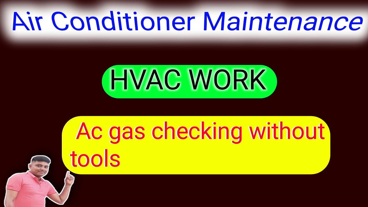 Ac ka gas kaise check karen | how to check gas in ac | Air conditioner ...