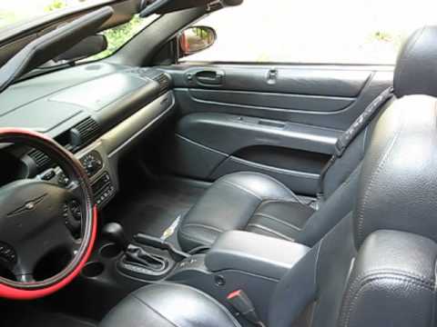 2004 Chrysler Sebring GTC Convertible-Inferno Red- Mild Custom - YouTube