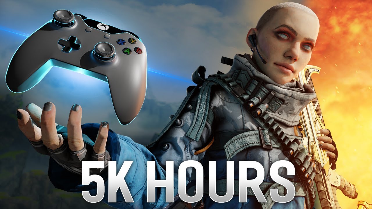 What 5000 Hours Of Apex On Controller Looks Like... (7000 Damage) - YouTube