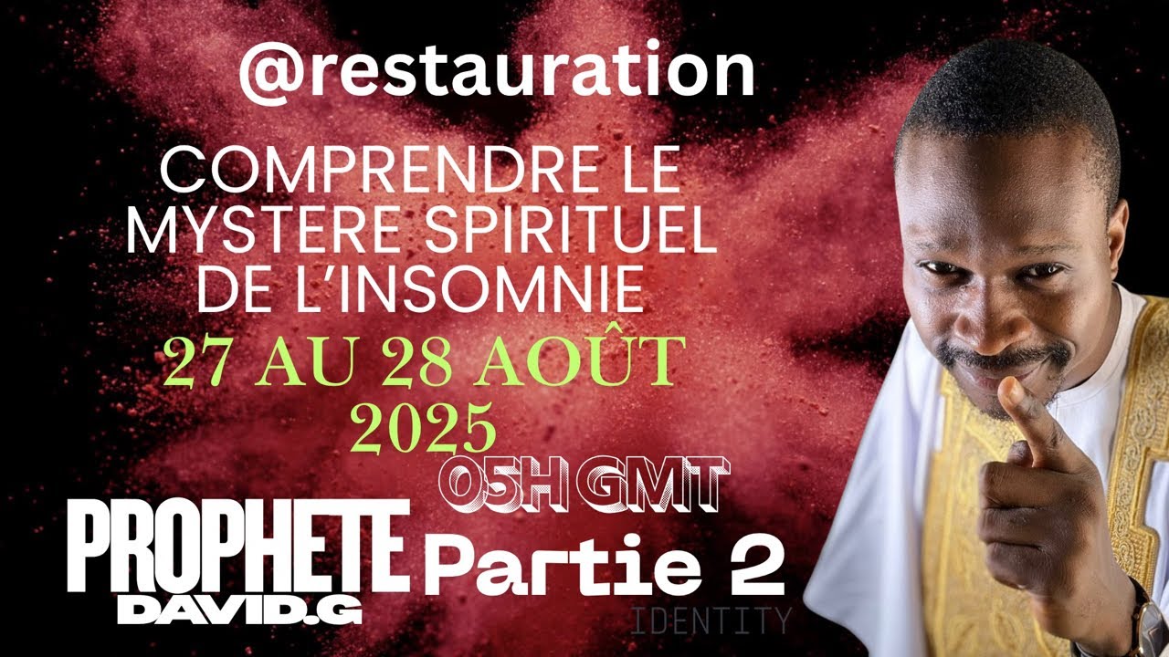 Prophéte David GNAHOUI est en direct ! - YouTube