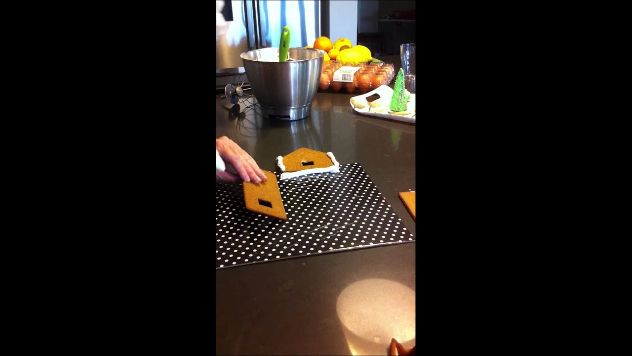 Assemble an IKEA gingerbread house in under three minutes - YouTube