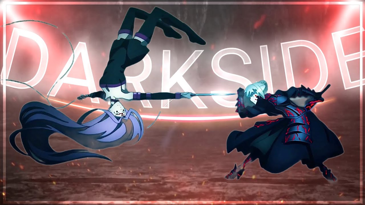 Rider vs Saber [4K-Edit/AMV] | Alight Motion | DARKSIDE | - YouTube