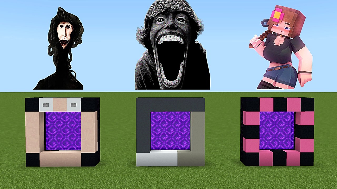How To Make A Portal To The Locust SCP67KID Jenny Dweller in Minecraft ...