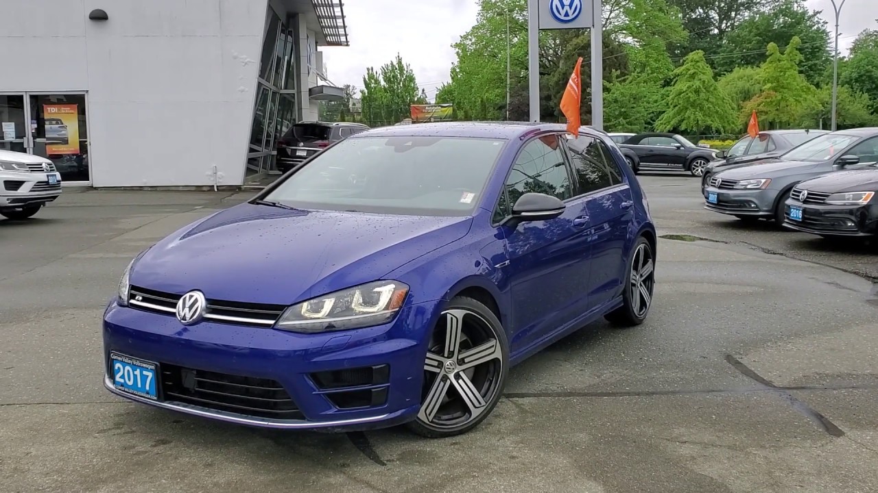 2017 VW Golf R - YouTube