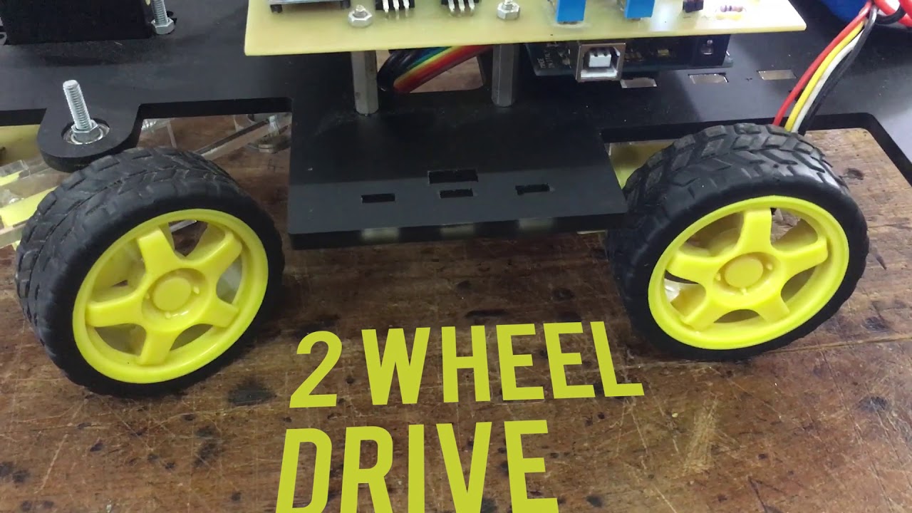 Car Like Mobile Robot with Ackermann Steering SV UGM - YouTube