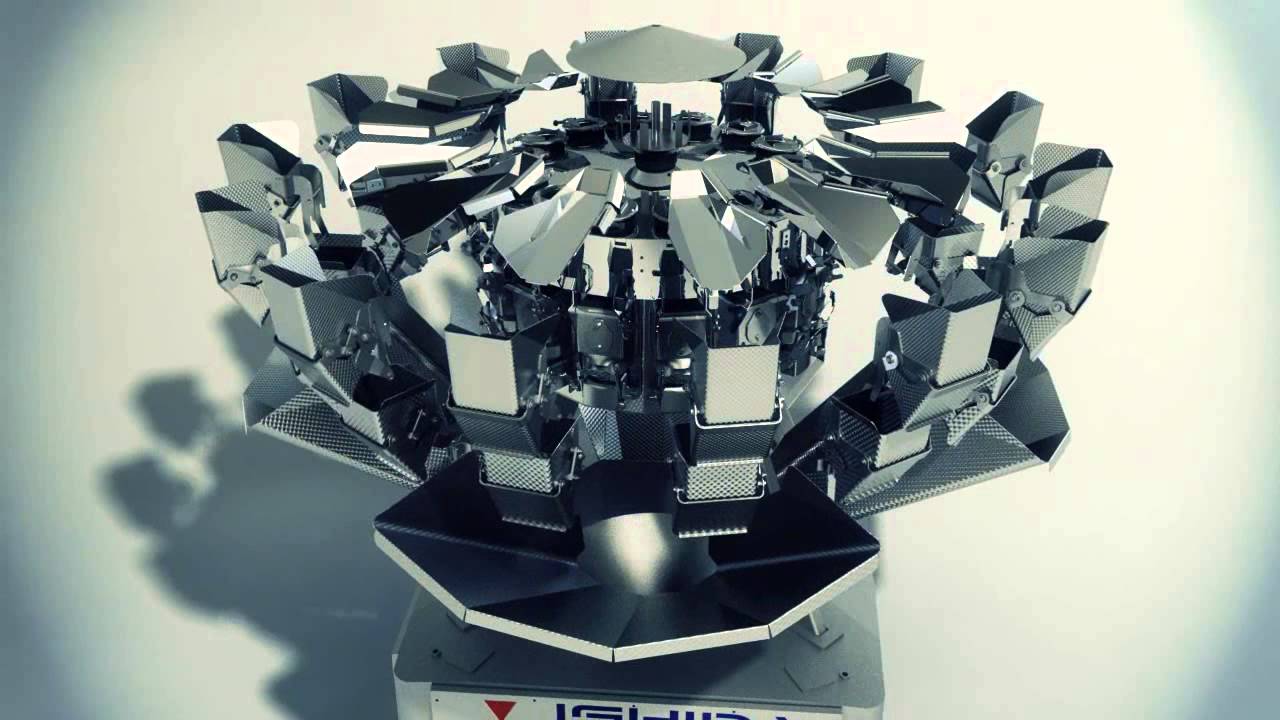 SF Engineering - Ishida Multi head Weigher - YouTube