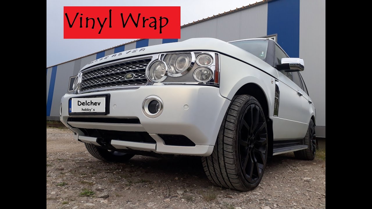 Wrap A Range Rover with vinyl (Timelapse and pictures) - YouTube