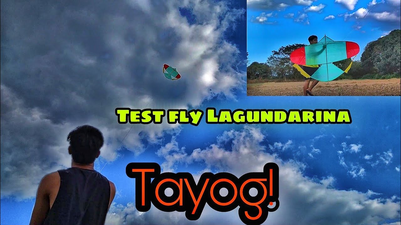 Test Fly Isang dipa na Lagundarina. Isang Hagis Lumipad agad☝️ ...