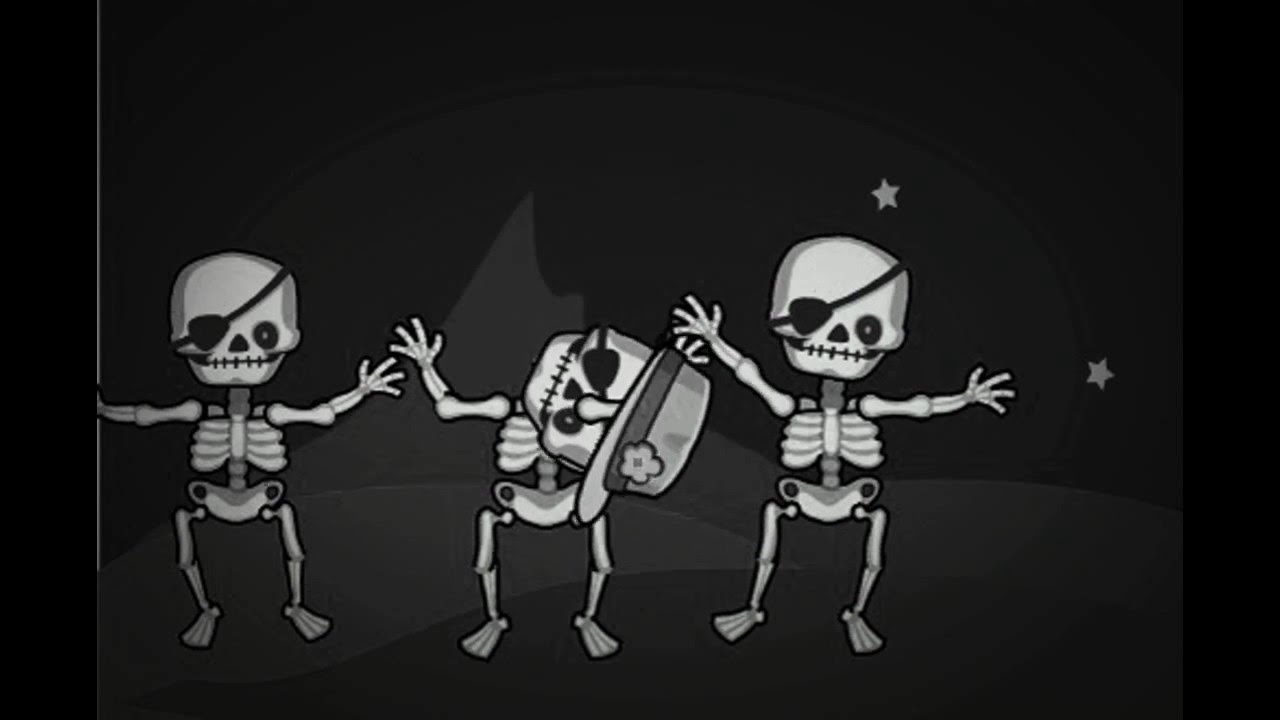 The skeleton dance part#1 - YouTube