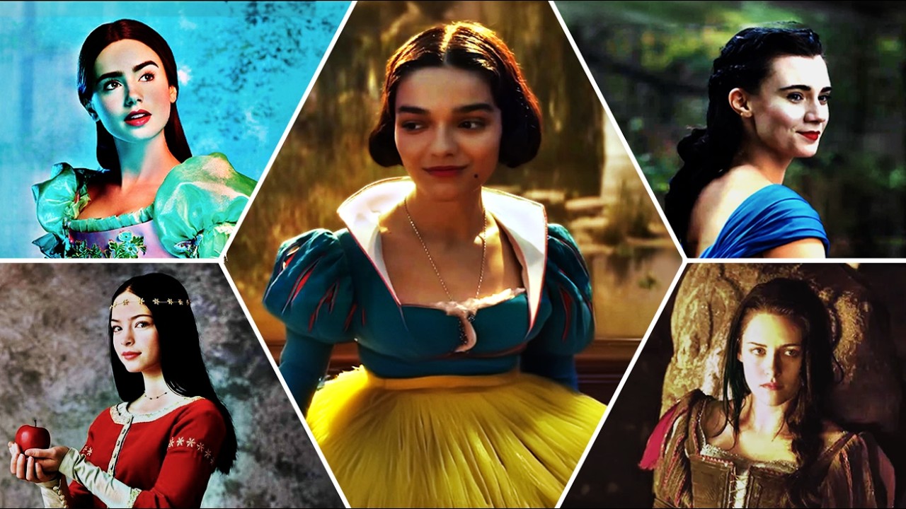 Snow White Evolution in Live-Action Movies (1961-2025) - YouTube