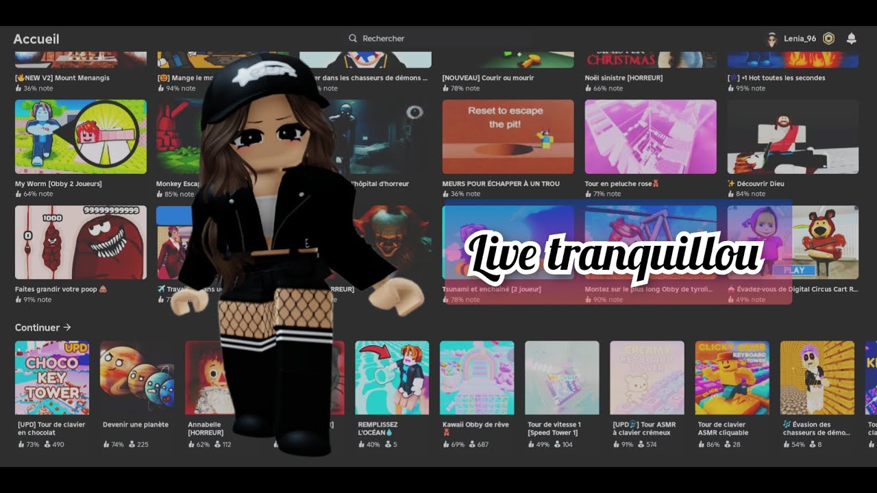 Partie Roblox Tranquillou - YouTube