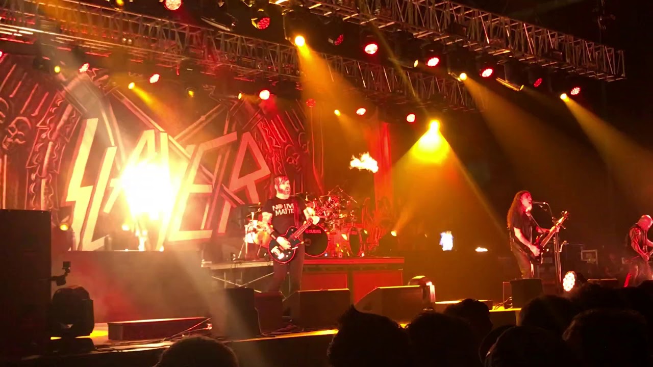 SLAYER Final World Tour 2019 - Auckland, NZ - YouTube