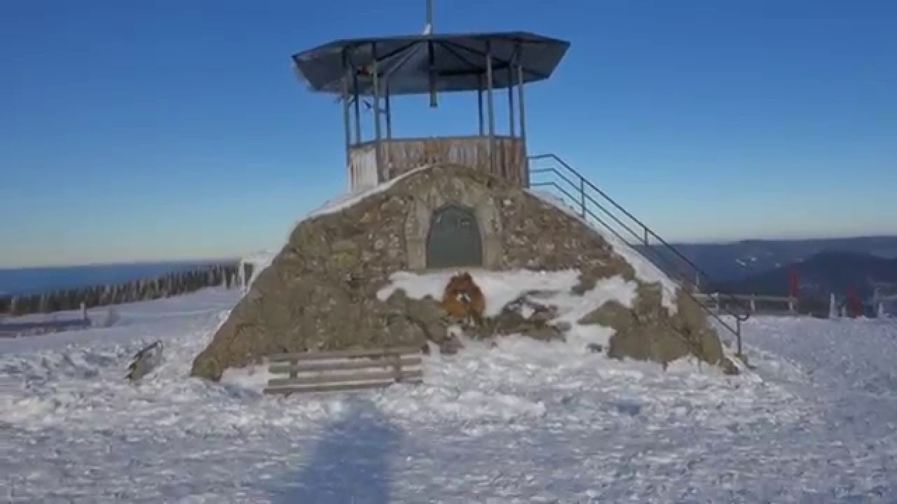 Schwarzwald Berg Kandel, 1241,4 m ü. NHN bei Waldkirch Januar 2016 ...