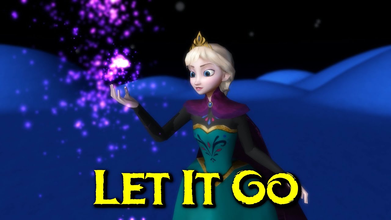MMD Frozen “Let It Go” with Elsa – Idina Menzel animated meme song ...